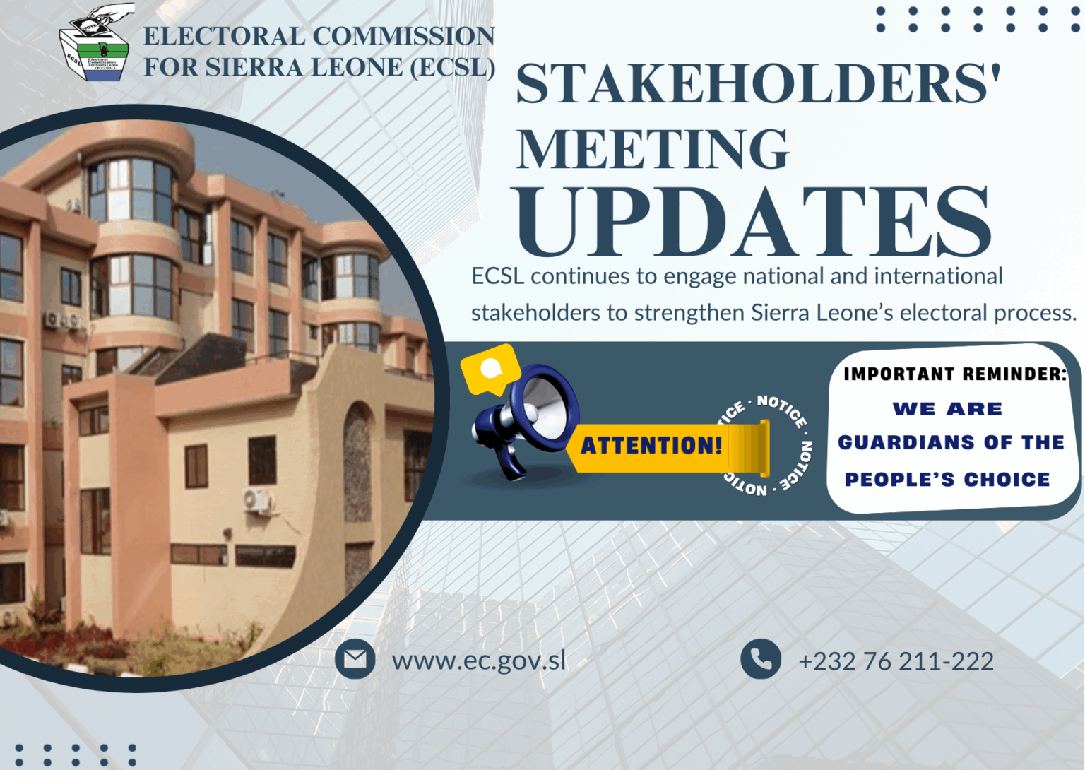ECSL – Electoral Commission For Sierra Leone
